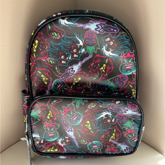 Disney | Bags | Bioworld Disney Villains Mini Backpack | Poshmark
